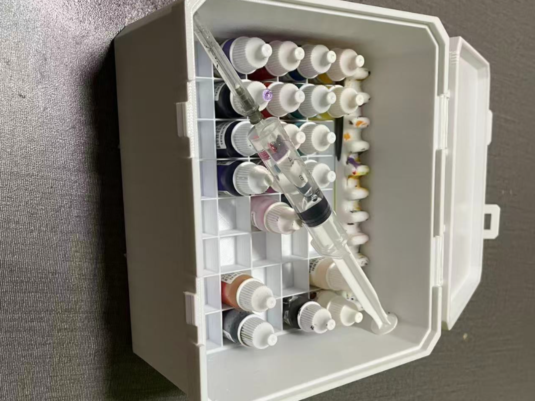 Pen and Paint Storage Box (min printable) by user_3202710694 MakerWorld ...