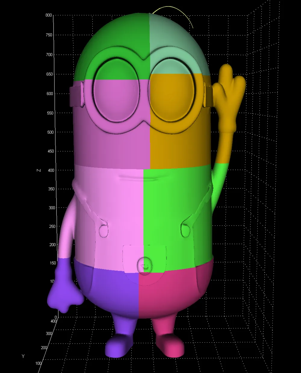 Life-Size Minion Despicable Me 3D Model - Free 3D Print Model - MakerWorld