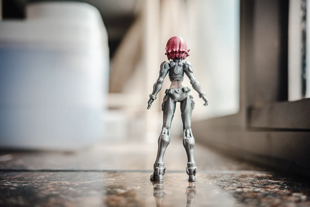 Mechanical Girl - Free 3D Print Model - MakerWorld