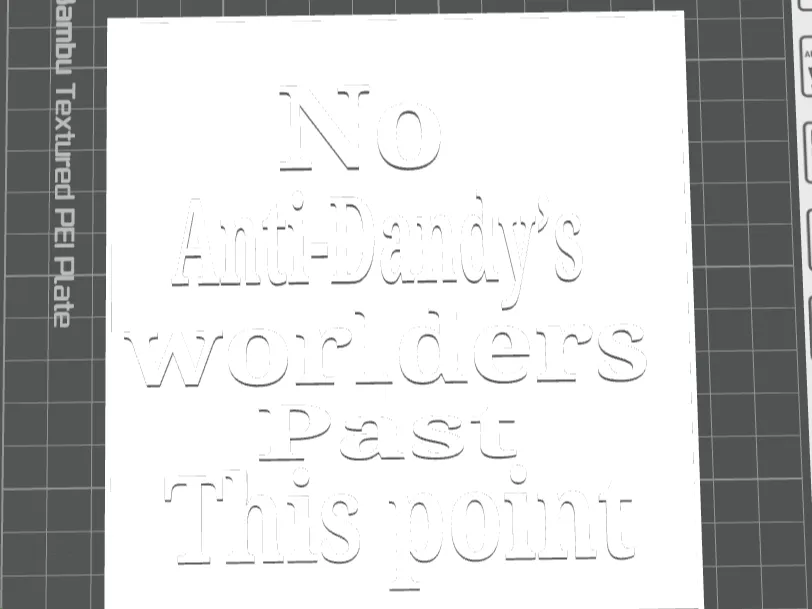 Dandy's world sign by Dandy the flower MakerWorld: Download Free 3D Models