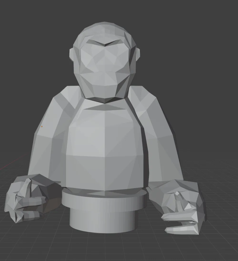 Gorilla Tag monkey 1x1 round plate by Funkymonkey MakerWorld: Download ...