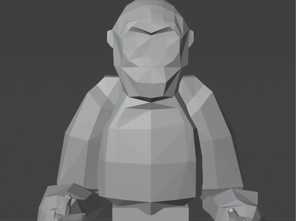 Gorilla Tag monkey 1x1 round plate by Funkymonkey MakerWorld: Download ...