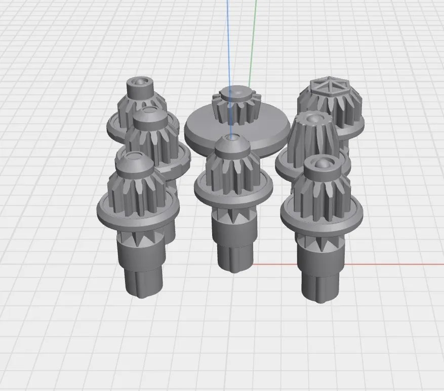 Beyblade X balance Bits - Free 3D Print Model - MakerWorld