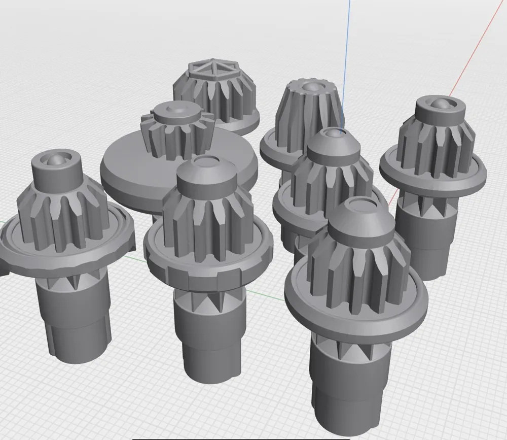 Beyblade X balance Bits by ff1lthy MakerWorld: Download Free 3D Models