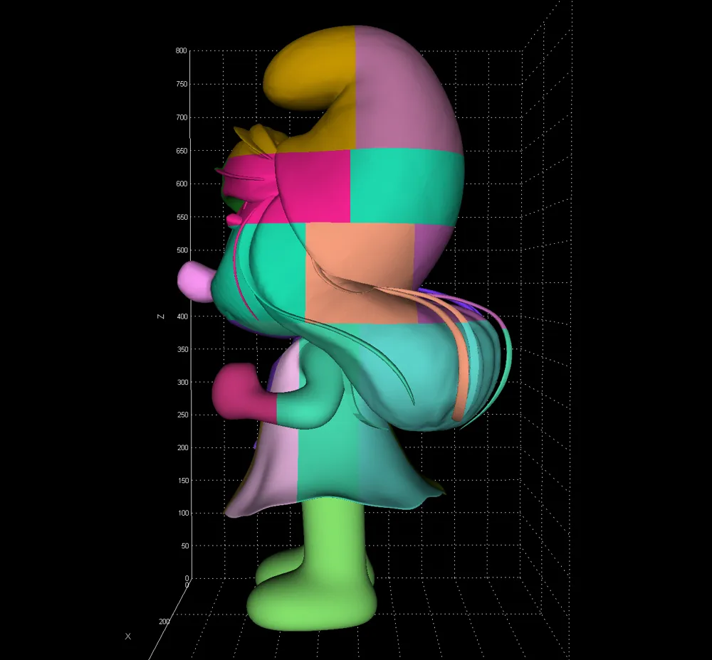 Life-Size Smurf Smurfette 3D Model - Free 3D Print Model - MakerWorld