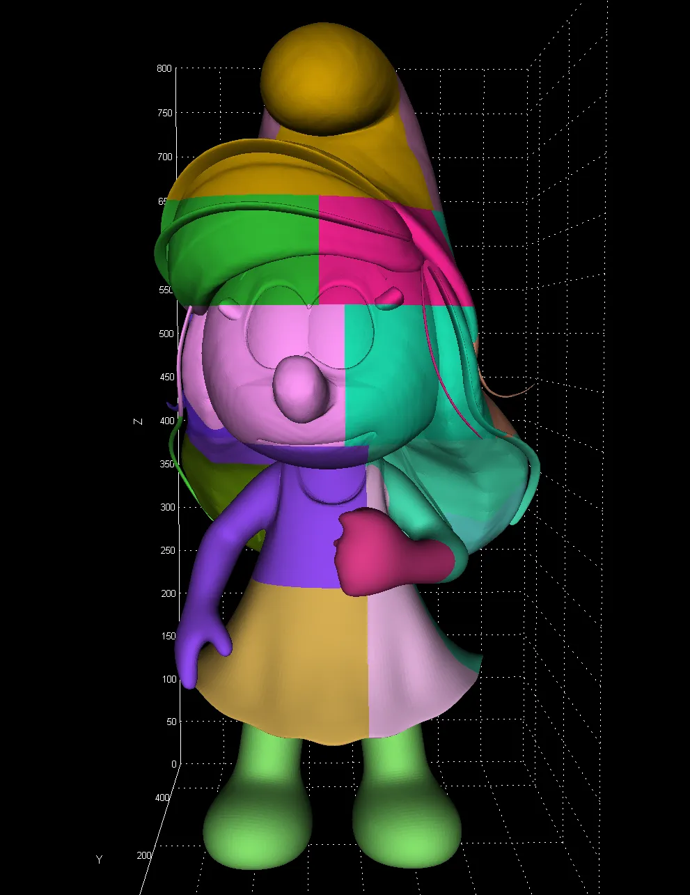 Life-Size Smurf Smurfette 3D Model - Free 3D Print Model - MakerWorld