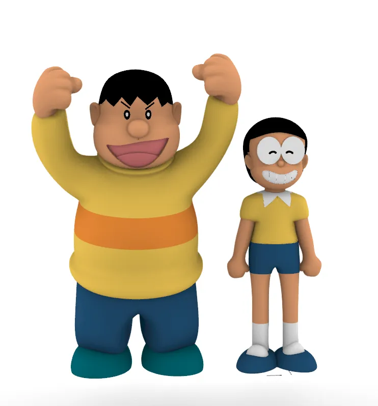 Giant Suneo (Multi-color Version) by eaterMakerWorld: Download Free 3D ...