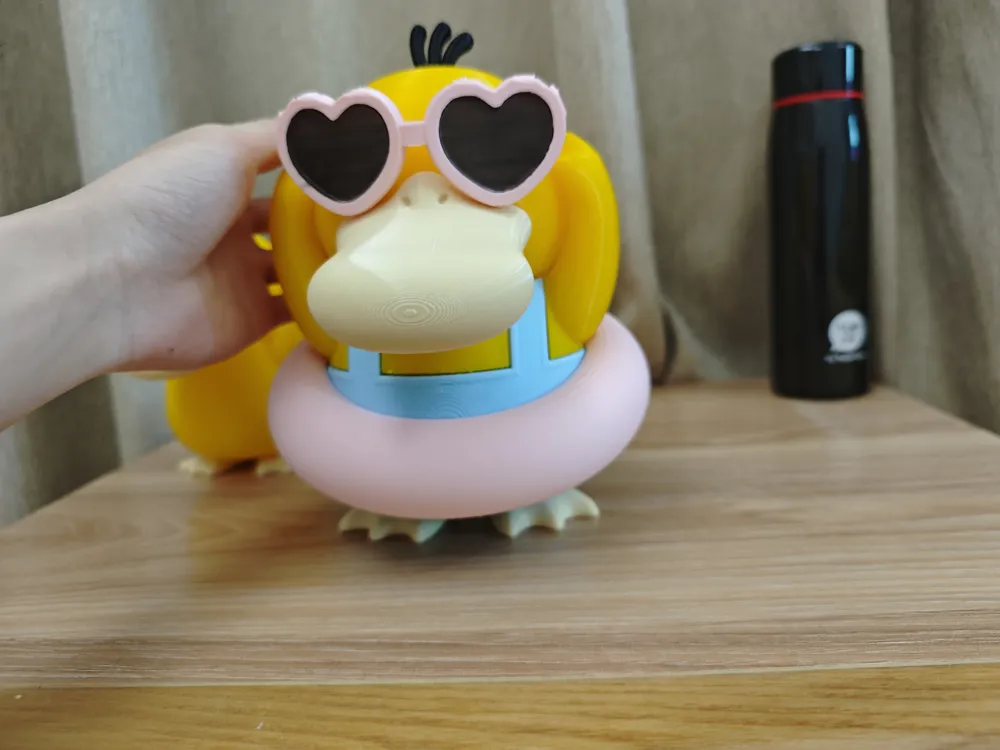 Pokemon—Psyduck (Beach Vacation Version) by 手废的黑山羊 MakerWorld: Download ...