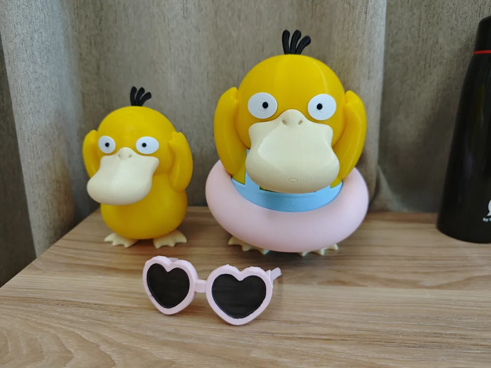 Pokemon—Psyduck (Beach Vacation Version) by 手废的黑山羊 MakerWorld: Download ...