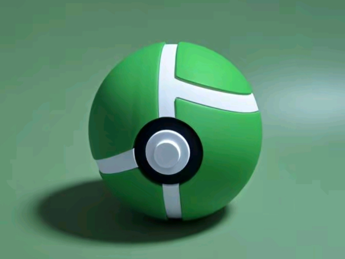Pokemon Pokeball based on Bambu Logo by 嘟嘟MakerWorld: Download Free 3D ...