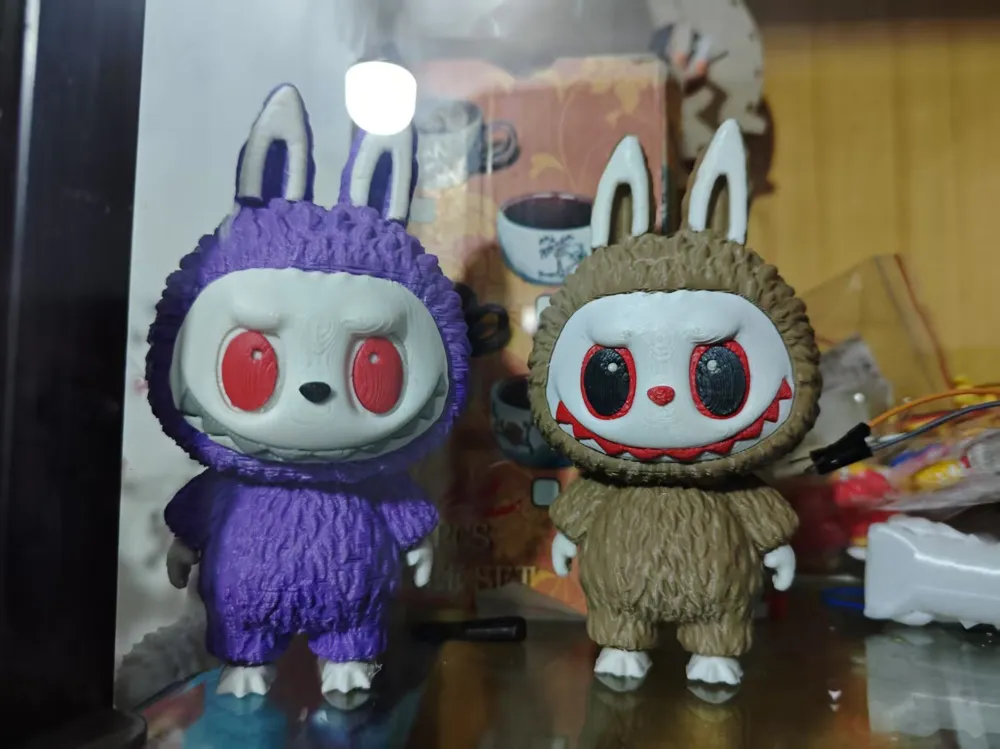 Labubu-Heart Eyes-Base by 墨凝 MakerWorld: Download Free 3D Models