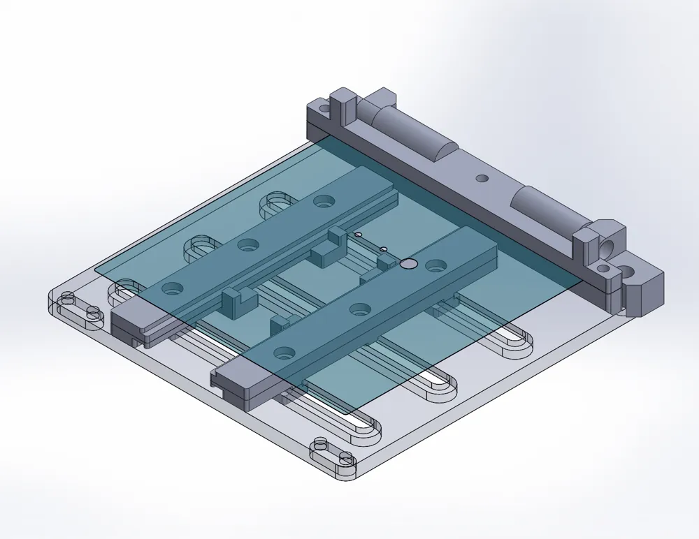PCB Stencil Soldering Paste Printer, compatible with 100x100mm stencils ...
