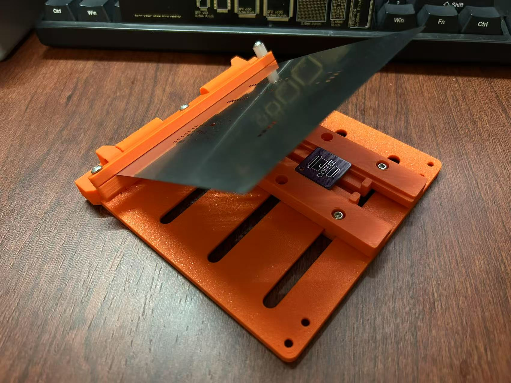 PCB Stencil Soldering Paste Printer, compatible with 100x100mm stencils ...