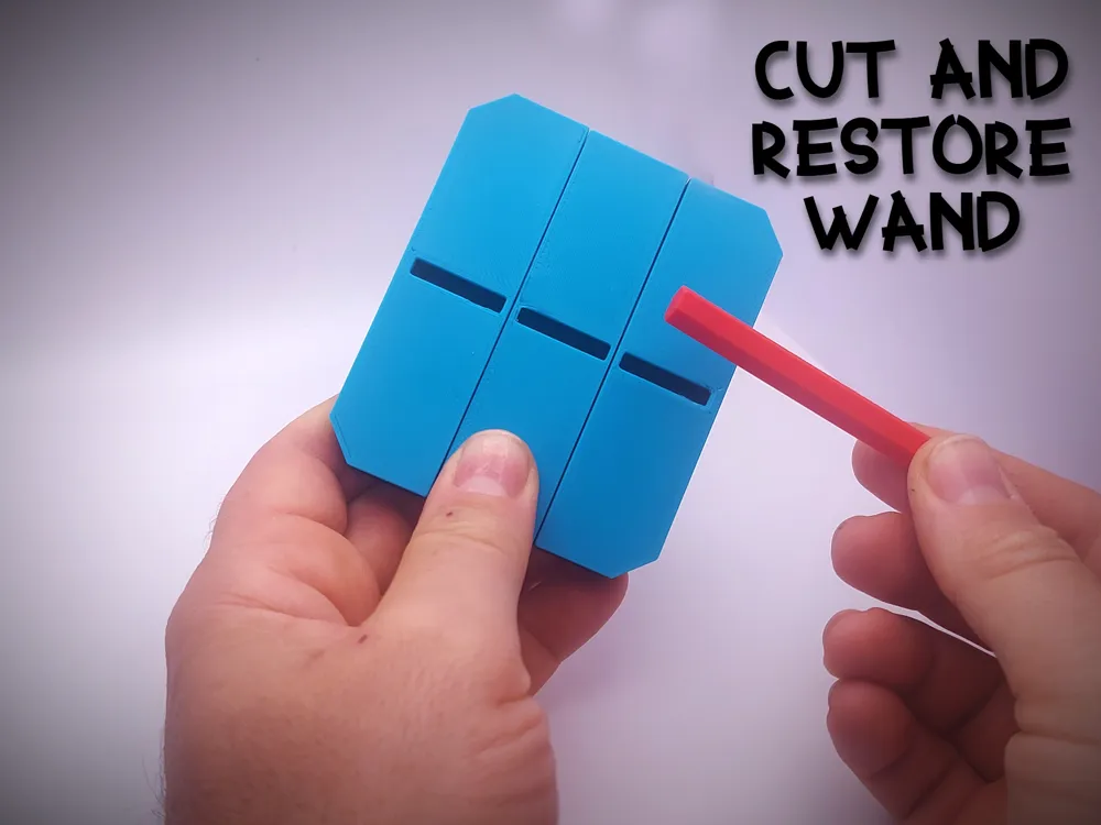 CUT and RESTORE Wand - Free 3D Print Model - MakerWorld