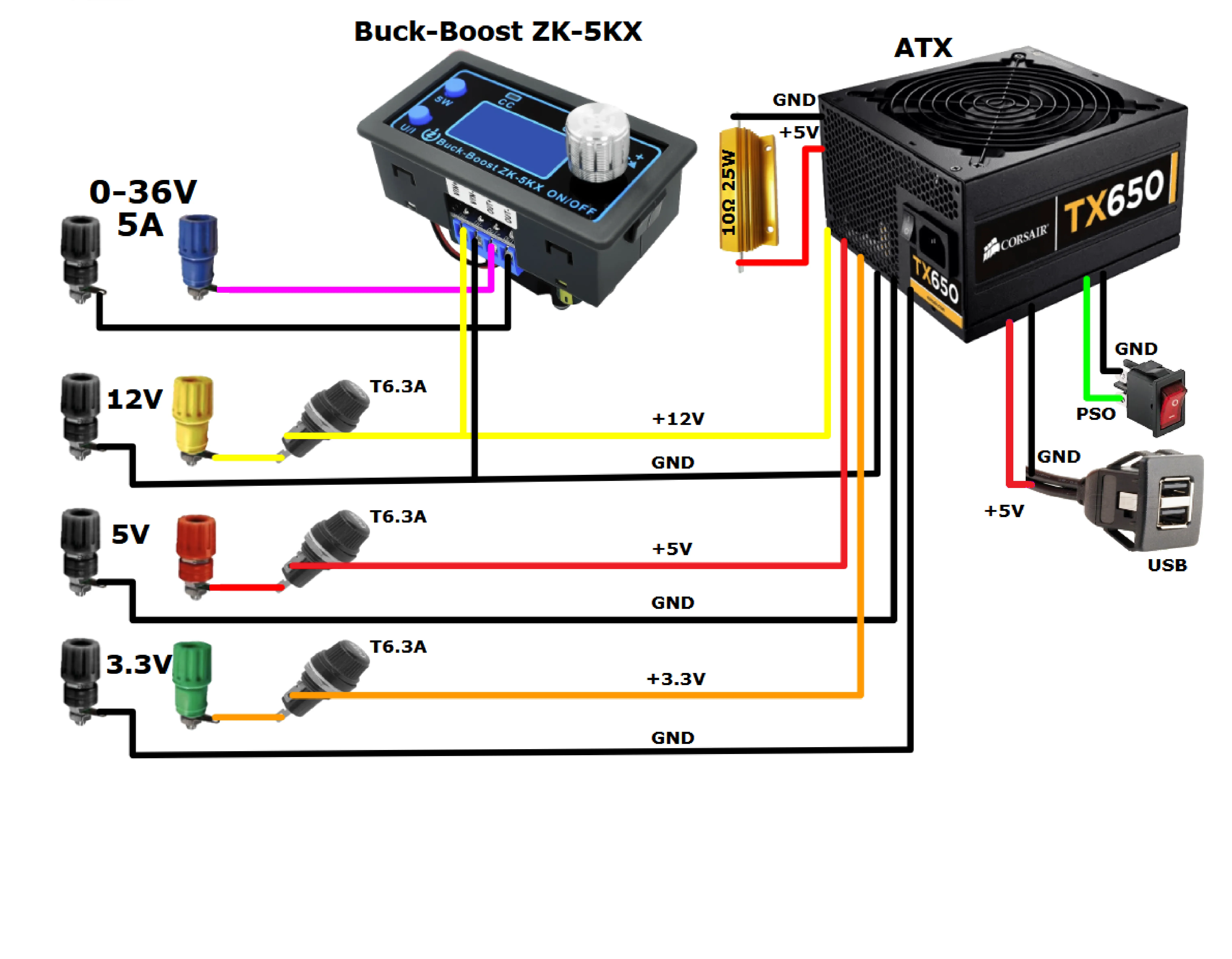 ATX Bench Power Supply by Innova MakerWorld: Download Free 3D Models