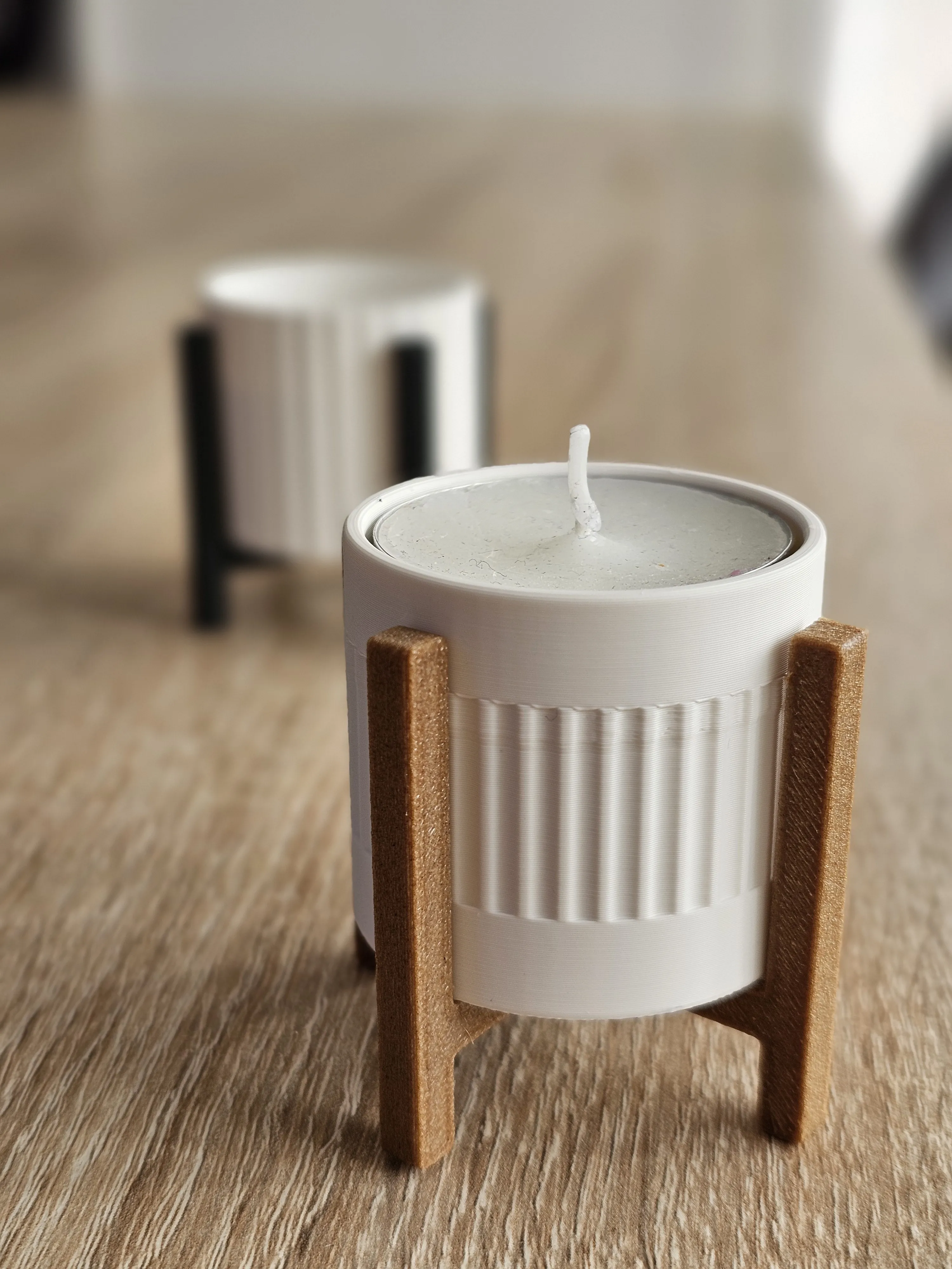 Modern Tealight Stand – Minimalist Candle Holder by LuckyBoy MakerWorld ...