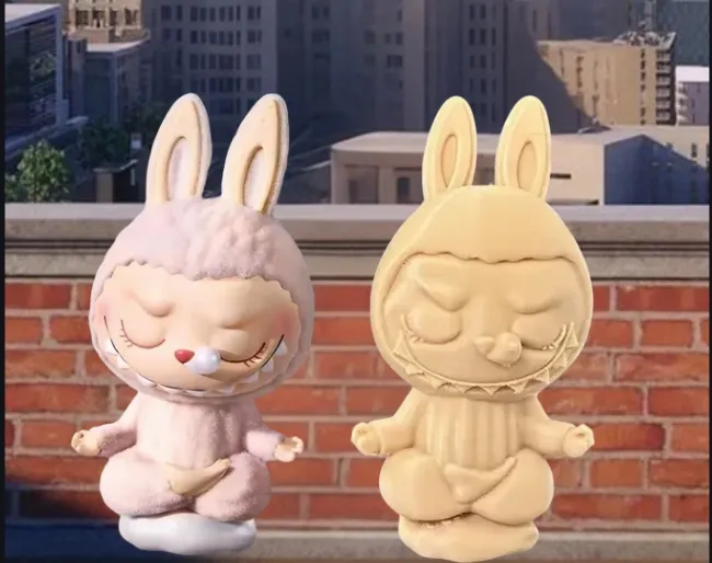 LABUBU Lazy Yoga Series Sleepy Pose Pop Mart by 蚂蚁魔卡 MakerWorld ...