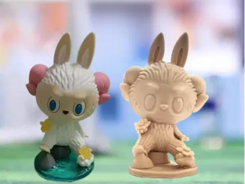 Pop Mart Labubu Figurine by 蚂蚁魔卡MakerWorld: Download Free 3D Models