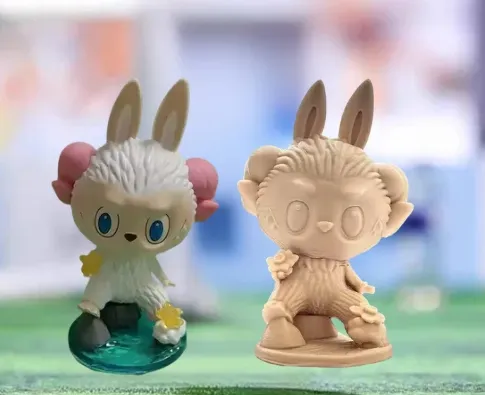 Pop Mart Labubu Figurine by 蚂蚁魔卡MakerWorld: Download Free 3D Models