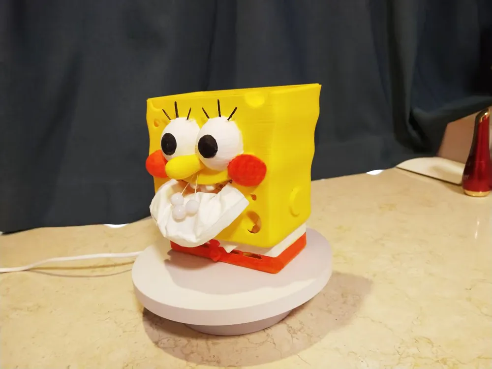 Spongebob Squarepants Tissue Box by user_2665781453MakerWorld: Download ...