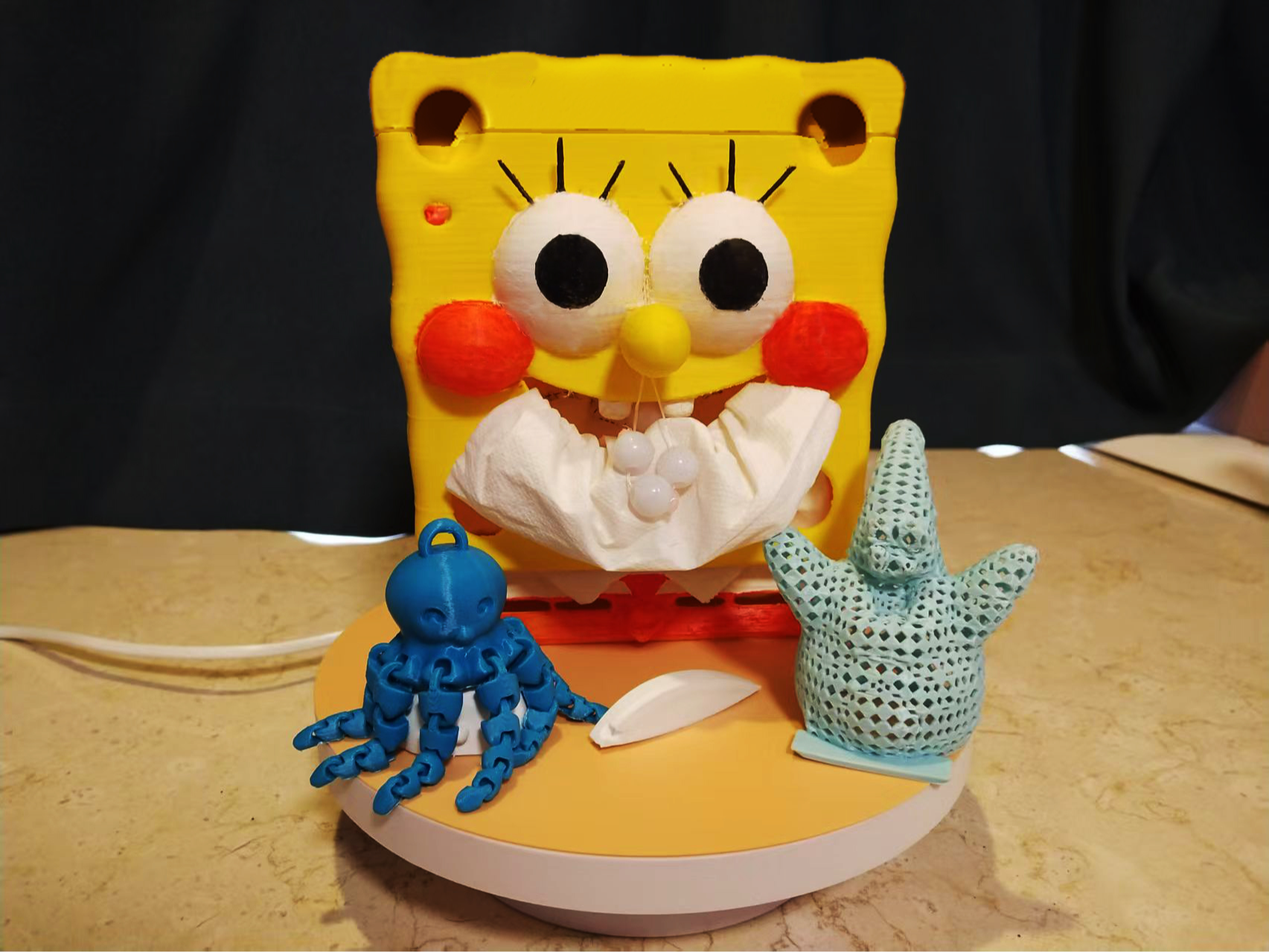 Spongebob Squarepants Tissue Box by user_2665781453 MakerWorld ...