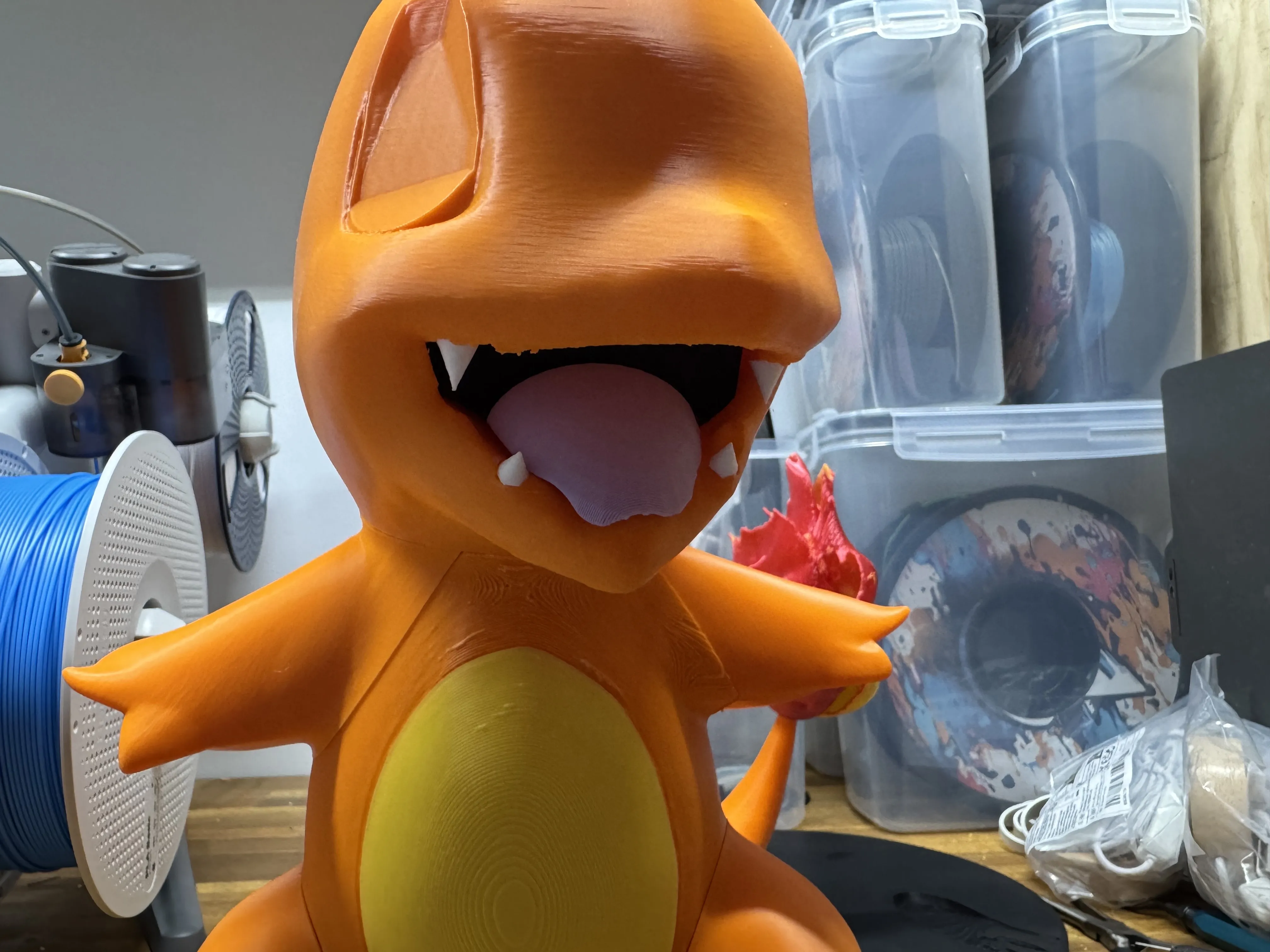 Charmander statue/ figure by Spooky8080 MakerWorld: Download Free 3D Models