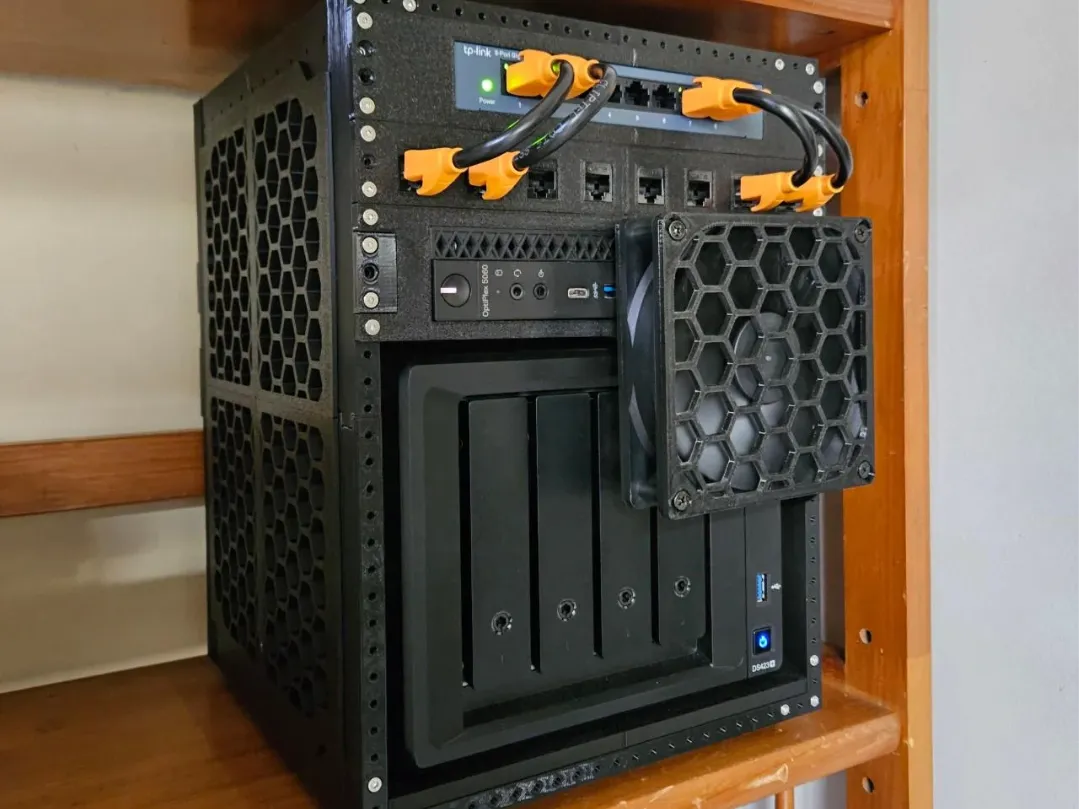 Mini server rack by njengat MakerWorld: Download Free 3D Models