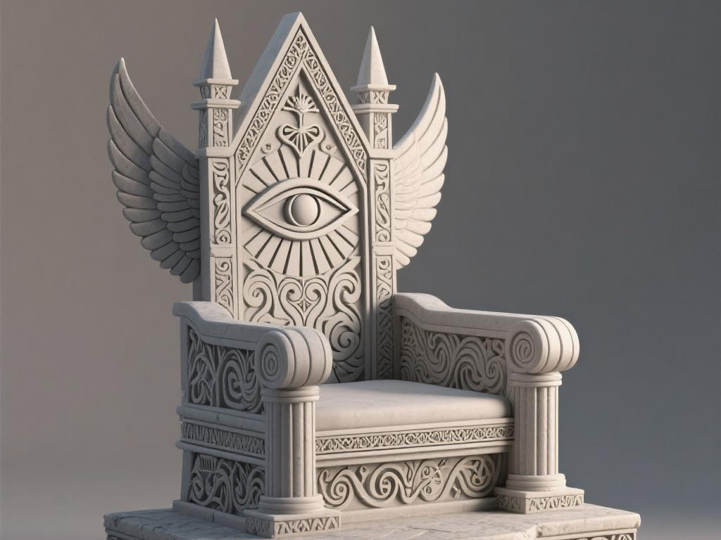 Mayan King Throne by user_929242229 MakerWorld: Download Free 3D Models