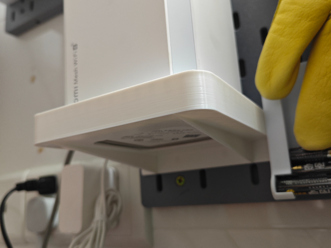 IKEA Pegboard Router Tray - Compatible with Xiaomi Mesh Router by user ...