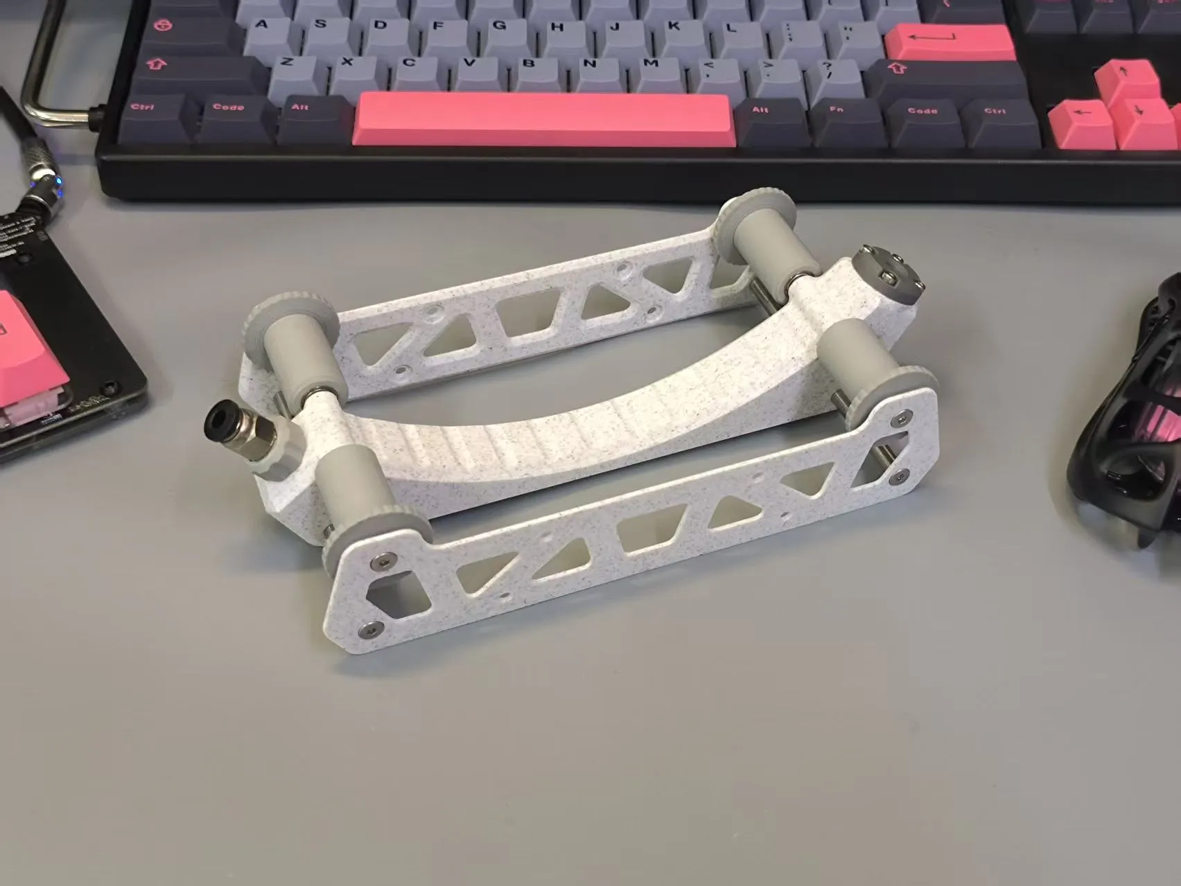 [Updated drag-reduced version] Modular Open Spool Roller Rack (Front-in ...