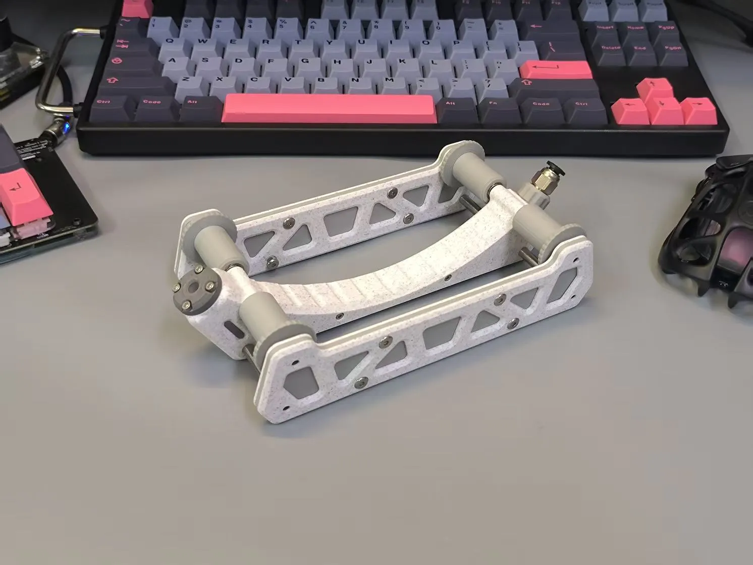 [Updated drag-reduced version] Modular Open Spool Roller Rack (Front-in ...