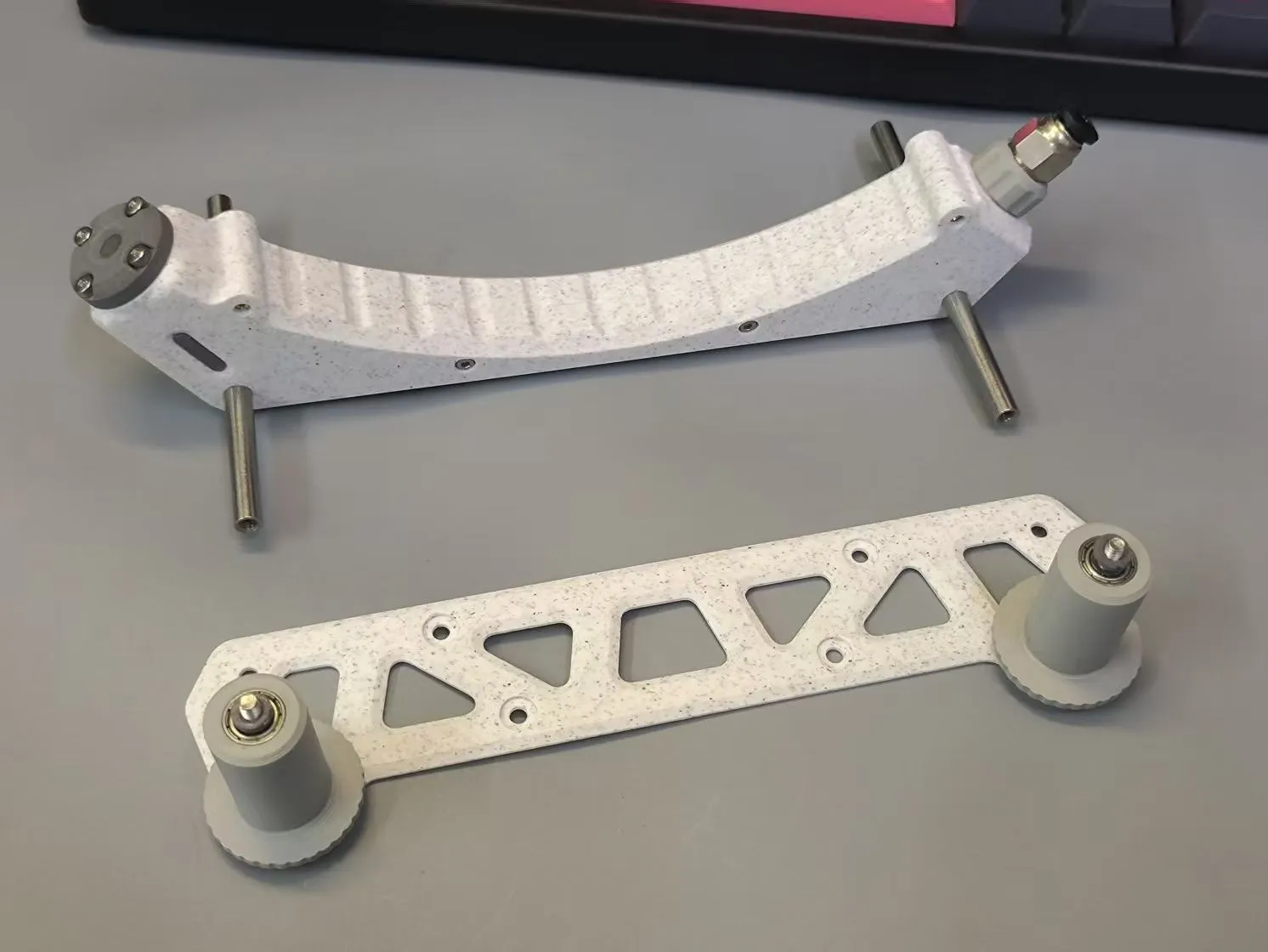 [Updated drag-reduced version] Modular Open Spool Roller Rack (Front-in ...