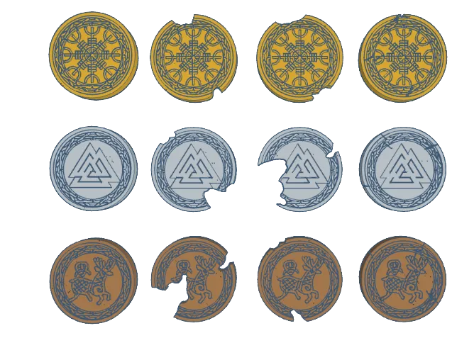 Old Coins - Free 3D Print Model - MakerWorld