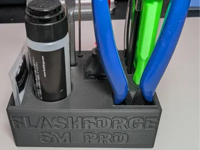 Flashforge 5M Pro Side Plate Holder by 3Di Belli MakerWorld: Download ...
