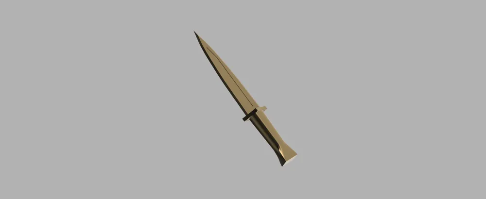 Annabeth's Dagger V2 by tigerMakerWorld: Download Free 3D Models