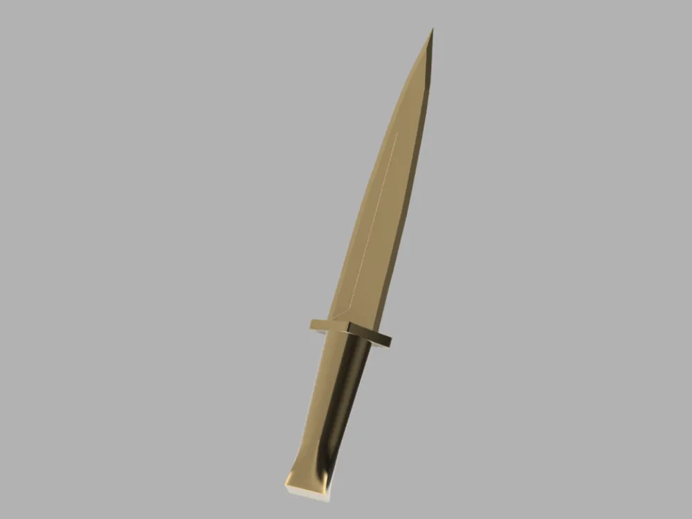 Annabeth's Dagger V2 by tigerMakerWorld: Download Free 3D Models
