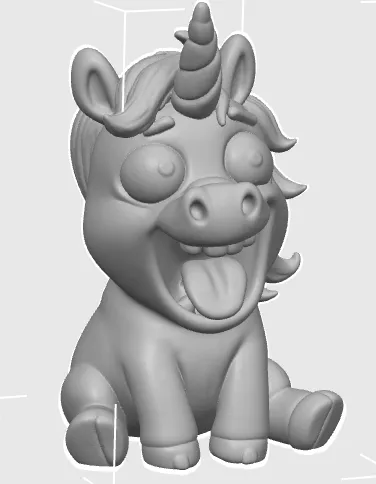 Uni the Bit Crazy Unicorn - Free 3D Print Model - MakerWorld