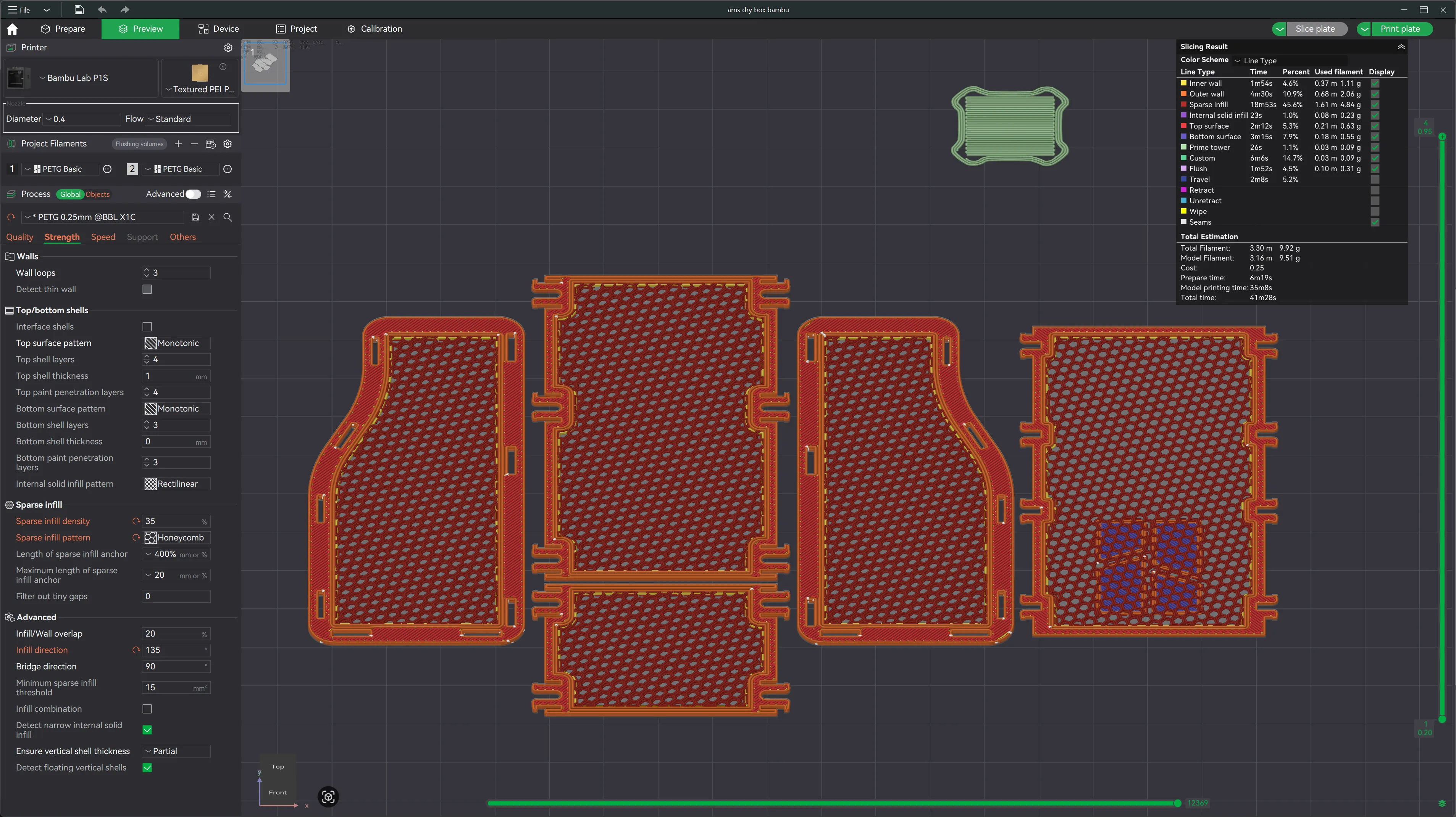AMS dry pod Ultra ventilated, light 8g, kit card - Free 3D Print Model ...