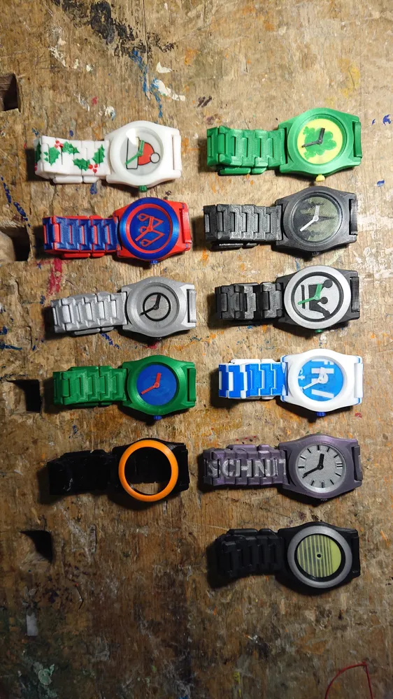 3d printed Watch - Free 3D Print Model - MakerWorld