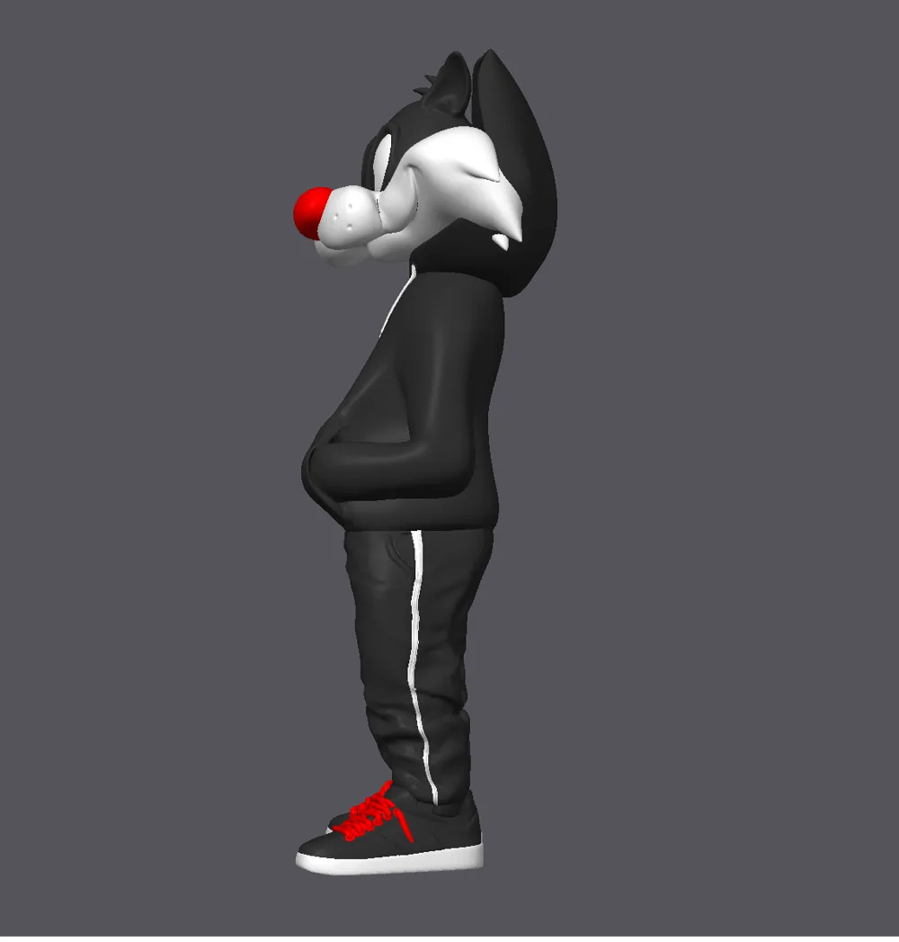 Urban Vibes Looney Tunes Sylvester BlackedOut Drip by Ryan MakerWorld ...