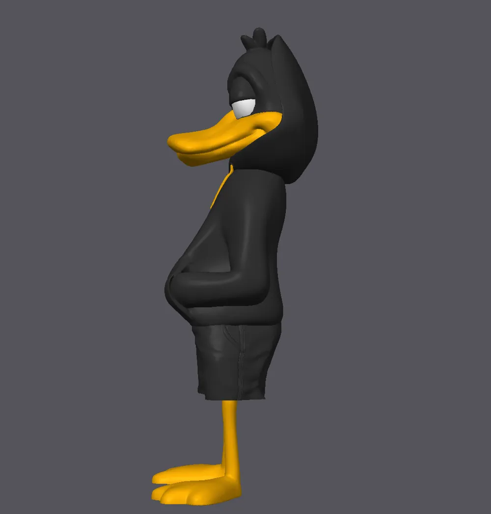 Urban Vibes Daffy Duck Blacked Out Kit V2 by RyanMakerWorld: Download Free 3D Models