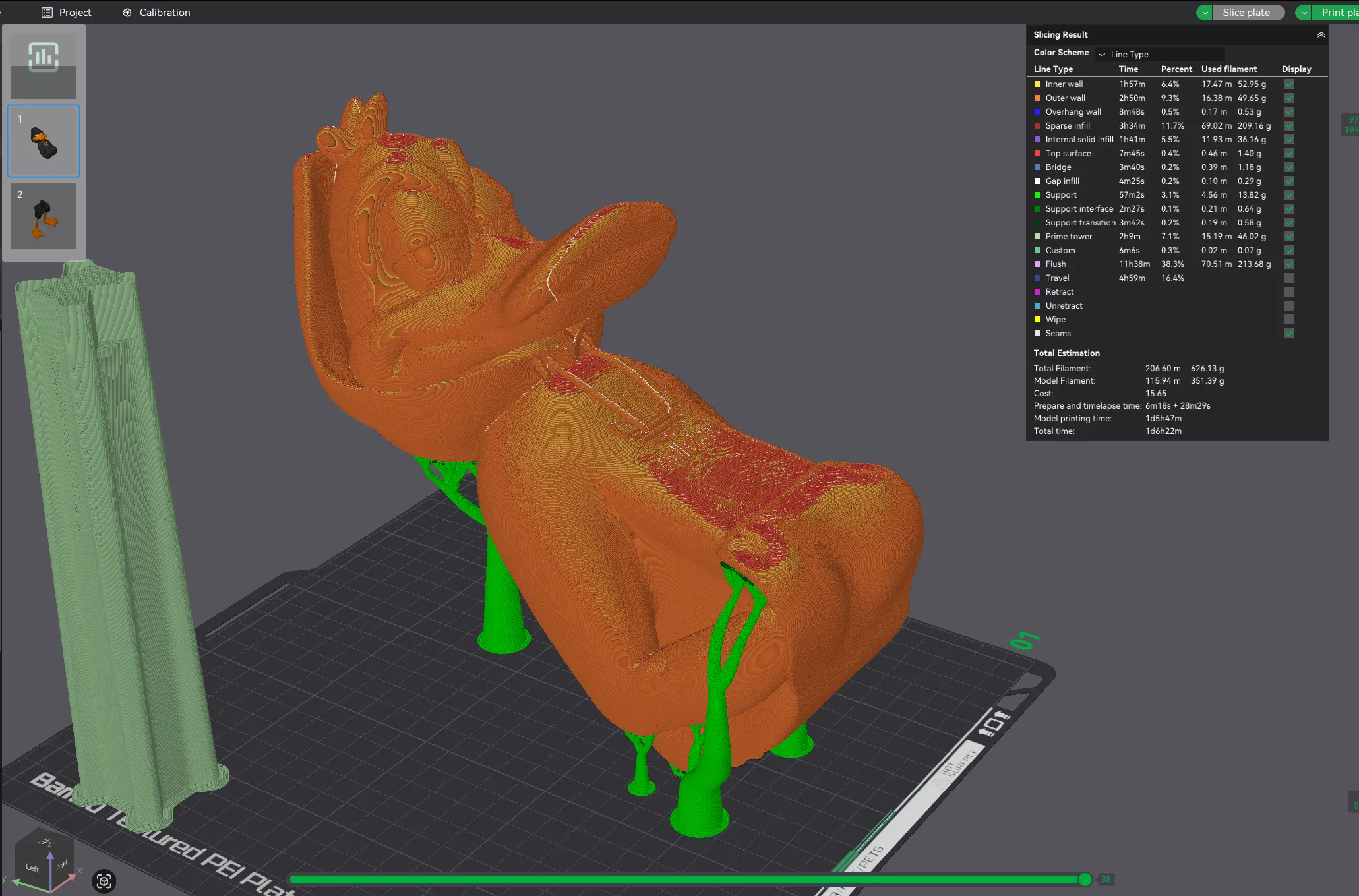 Urban Vibes Daffy Duck – Blacked Out Edition V2 by Ryan @ TheMajinLab MakerWorld: Download Free ...