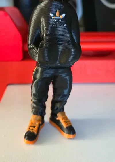 Urban Vibes Daffy Duck – Blacked Out Edition V2 by Ryan MakerWorld: Download Free 3D Models