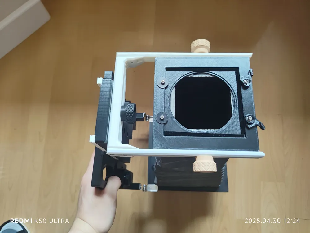 45 Large Format Camera - Phillips Structure - Free 3D Print Model ...