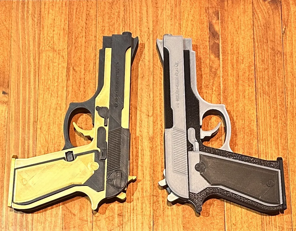 M9 Rubber band gun by user_1469663569 MakerWorld: Download Free 3D Models