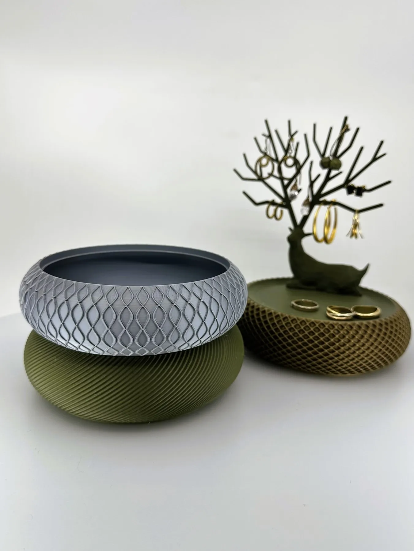 Jewelry box V2 - Ribbed pattern - Free 3D Print Model - MakerWorld
