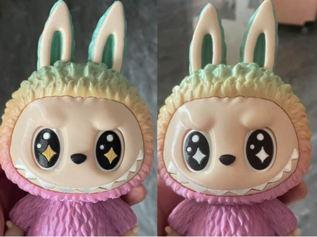 labubu rhombus eyes by 冰鱼面包 MakerWorld: Download Free 3D Models