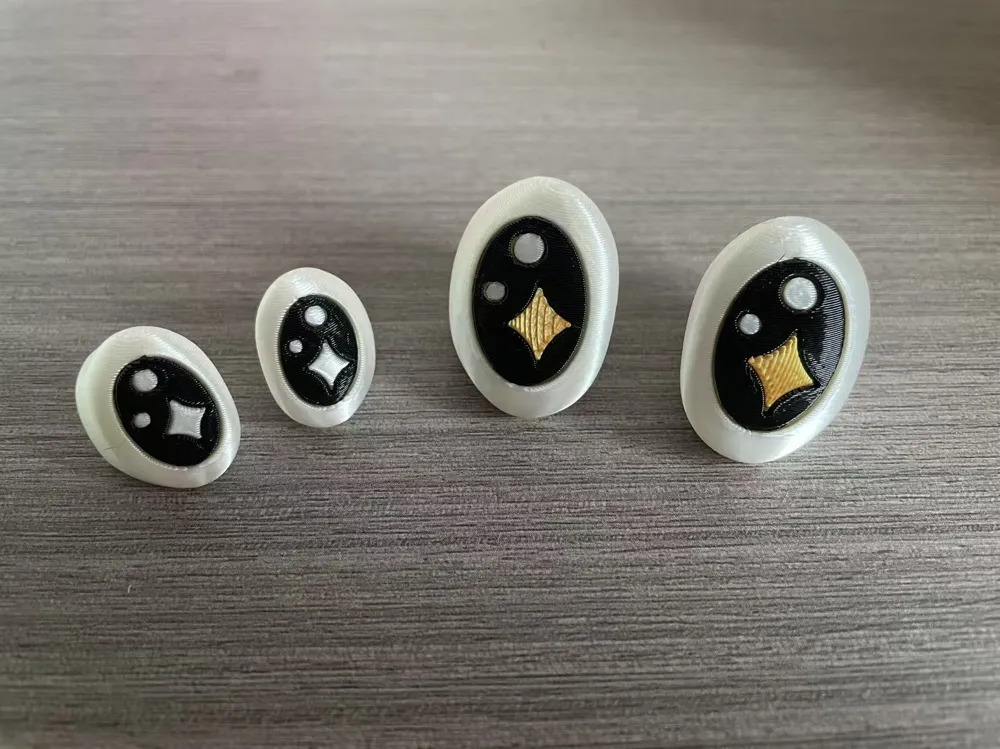 labubu rhombus eyes by 冰鱼面包 MakerWorld: Download Free 3D Models