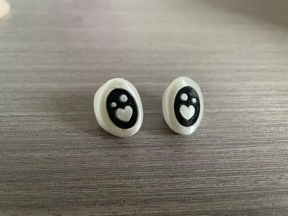 labubu heart eyes by 冰鱼面包 MakerWorld: Download Free 3D Models