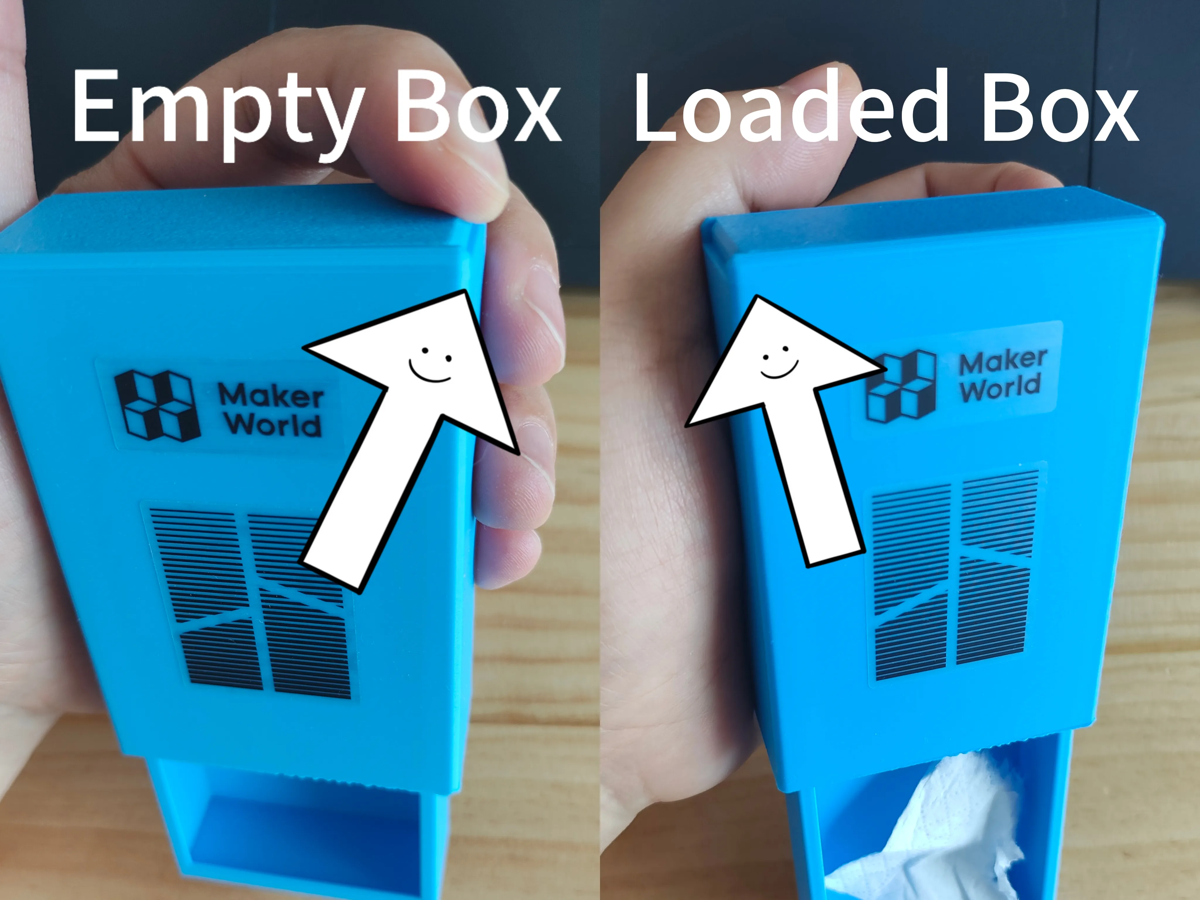 Magic Trick - The Vanishing Box by Meezi MakerWorld: Download Free 3D ...